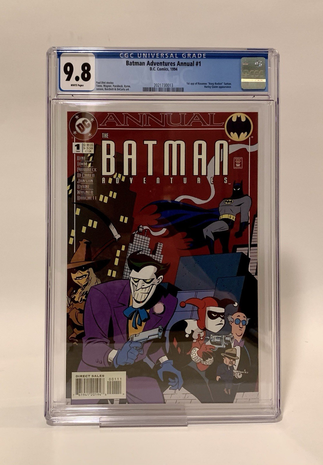 Batman Adventures Annual #1 DC Comics 1994 1st Appearance Roxy Rocket ...
