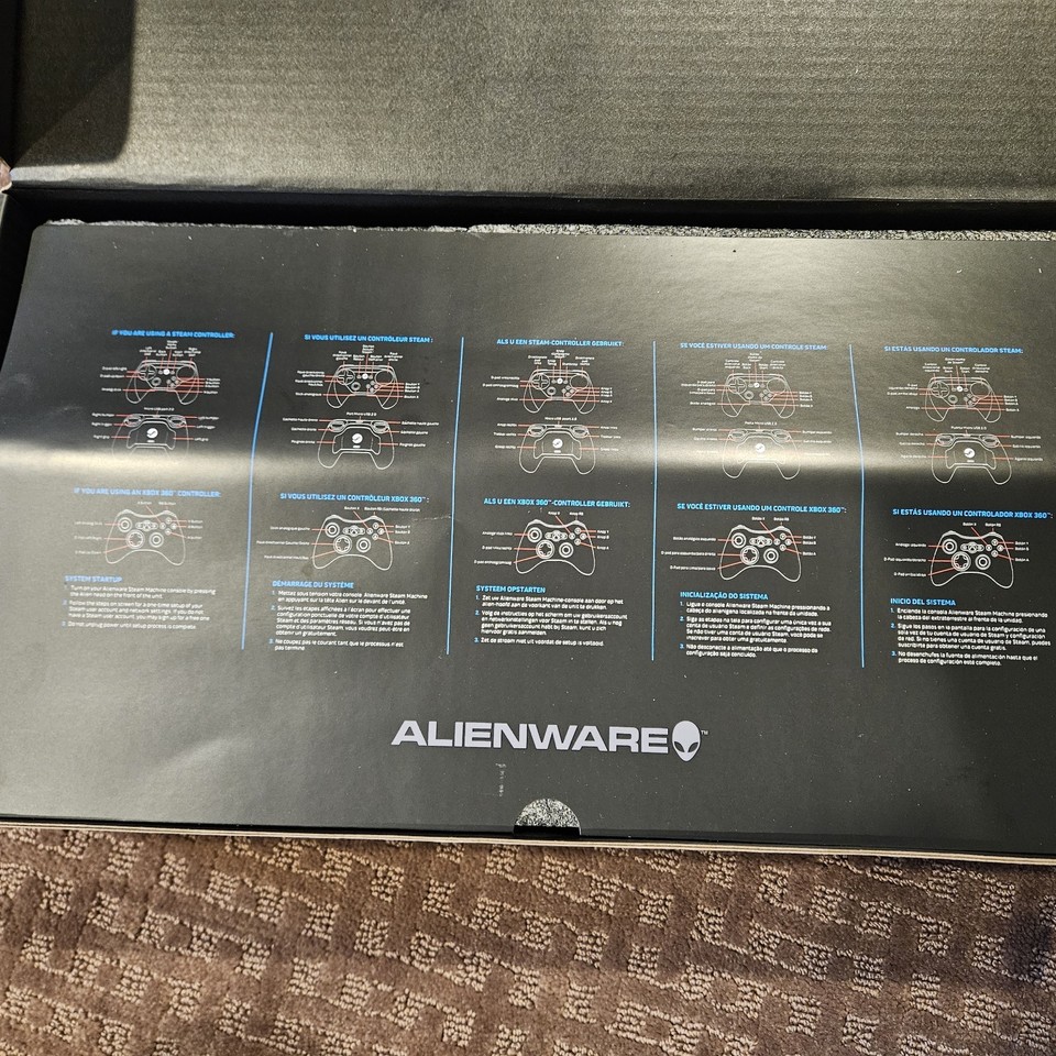 Alienware Alpha Steam Machine Original Box (Empty) | eBay