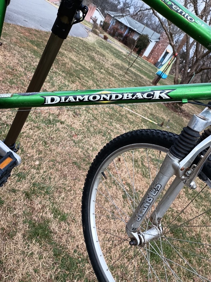 Vintage Diamondback Sorrento SE Mountain Bike, Green, 18.5 in Frame, 26 ...