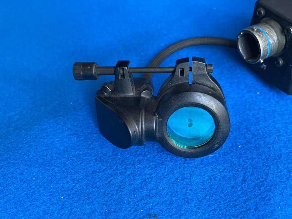 ANVIS ELBIT NIGHT VISION HUD HEADS UP DISPLAY FOR HGU56 HELICOPTER ...