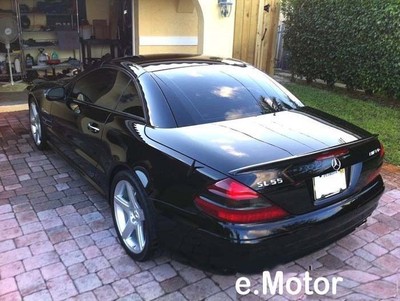 Rear Trunk Spoiler for Mercedes R230 A Type Convertible SL55Amg, SL500 ...