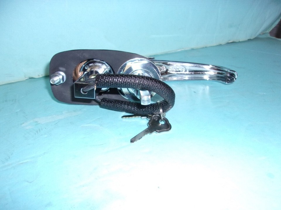 1941 1942 1946 1947 1948 Ford Trunk , Deck lid Handle, Base assembly ...