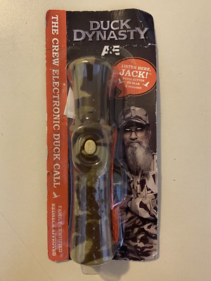 Duck Dynasty The Crew Green Camo Electronic Duck Call - A&E NEW Lanyard ...