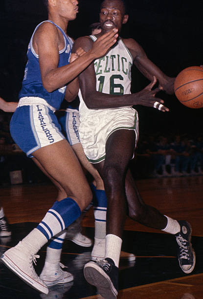 Tom Satch Sanders Of The Boston Celtics 1970 OLD BASKETBALL PHOTO ...