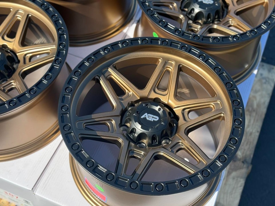 17" AGP Wheels Rims fits TRD PRO Toyota 4runner Tacoma Tundra Sequoia ...