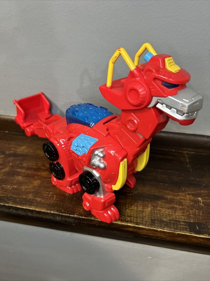 Hasbro Transformers Rescue Bots Heatwave the Dragon Dino Bot Action ...