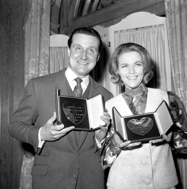 Television - Variety Club Awards - Patrick Macnee And Honor Blackman ...