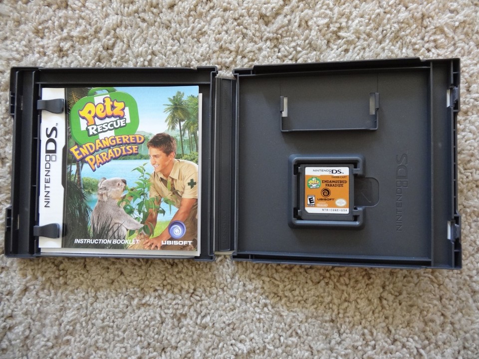 Petz Rescue - Endangered Paradise - Nintendo DS Game 8888164968| eBay