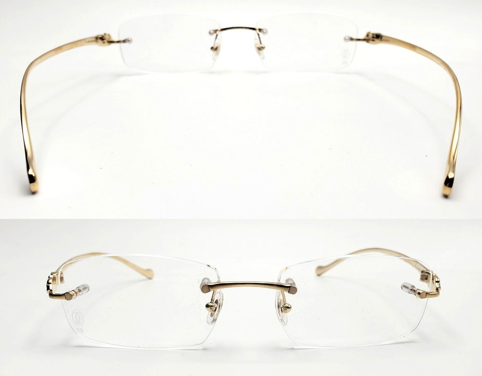 Authentic Cartier Gold Panthere Glasses CT00580 | eBay