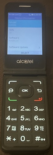 Alcatel MyFlip 4G LTE 4GB No-Contract Basic Flip Phone for TracFone ...