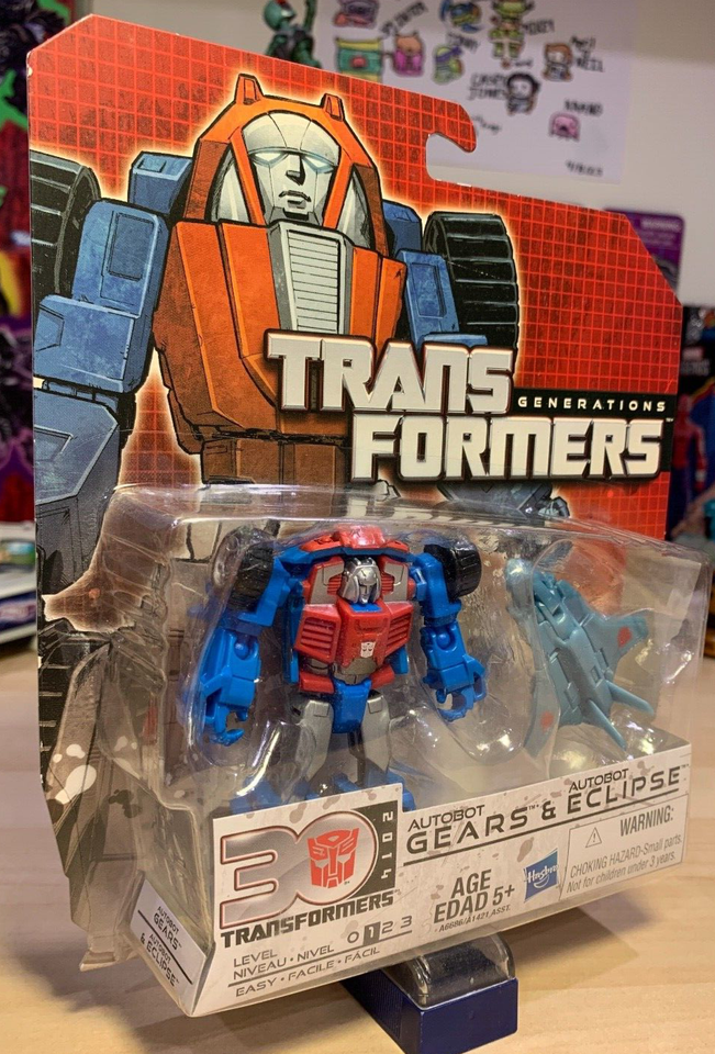 Transformers Generations Thrilling 30 Autobot Gears & Eclipse SEALED ...