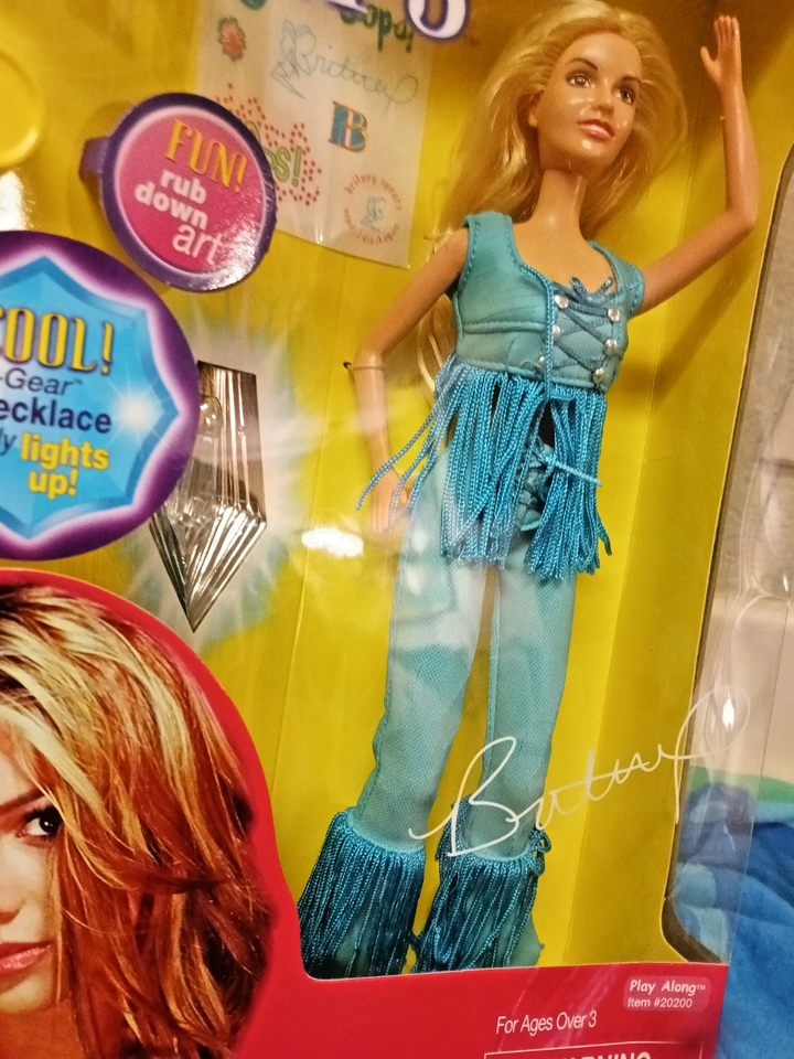 Britney Spears Play Along Performing for you 20200 Doll Open Box New | eBay