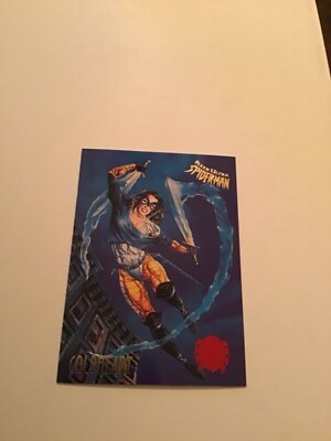 2017 Spider-Man Ultra Buybacks Buy Backs #/29 #/30 Coldheart Card 17 | eBay