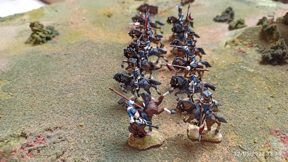 1/72 - 20mm Crimean British Lancers Cavalry - Strelets / pro painted | eBay
