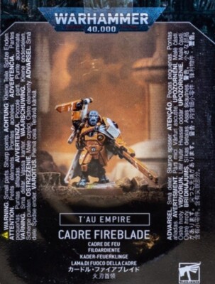 Cadre Fireblade - Ta'u Tau Empire - Warhammer 40k - NEW | eBay