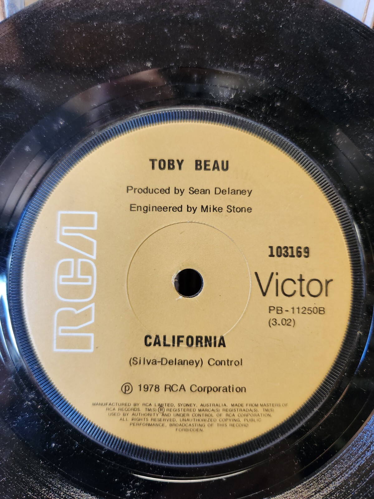 Toby Beau "My Angel Baby" 1979 RCA Oz 7" 45rpm | eBay Australia
