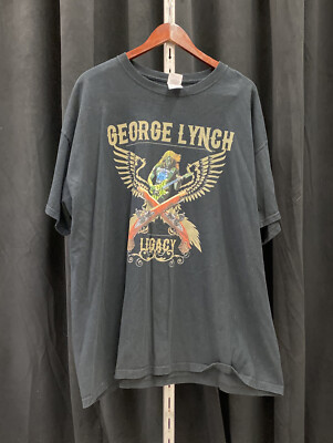 George Lynch Legacy Shirt 3XL Rock Band Tee XXXL Rat Pack Records Lynch ...