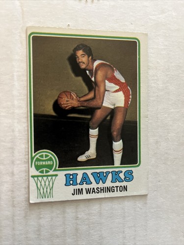 1974 Jim Washington Atlanta Hawks Topps Basketball Card #87 | eBay