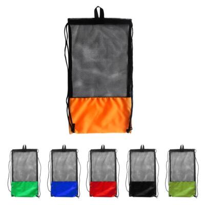 Scuba Diving Drawstring Mesh Bag with Shoulder Strap | eBay Australia