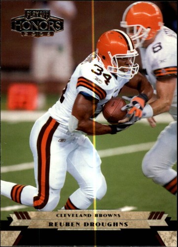 2005 Playoff Honors Football Card #25 Reuben Droughns | eBay