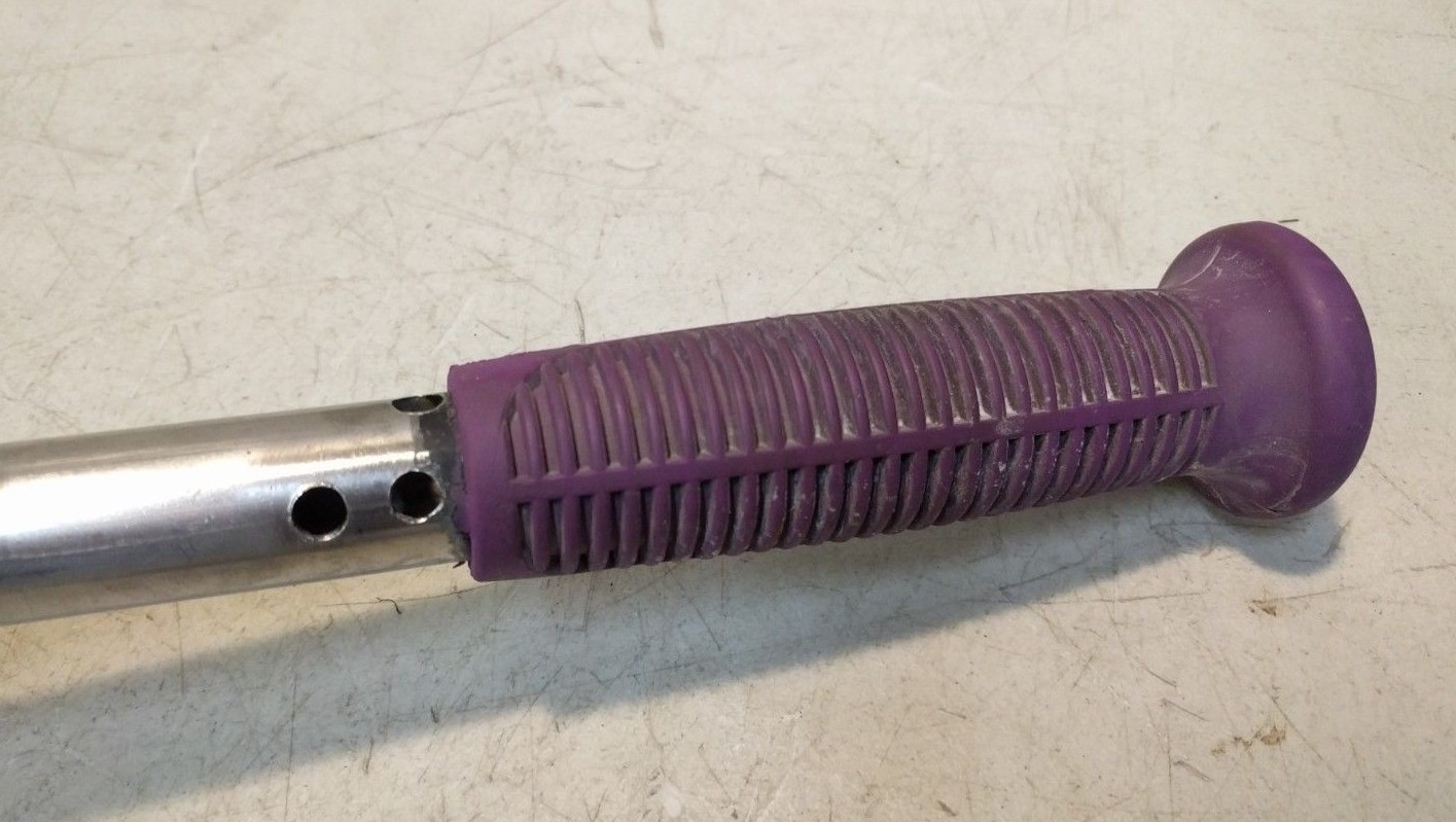 Polaris Stainless Steel Jet Ski Watercraft Handlebars with Purple Grips ...