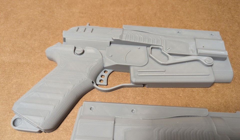 Fallout 10mm Pistol Gun Cosplay Replica Kit | 3D Printed | Unfinished ...