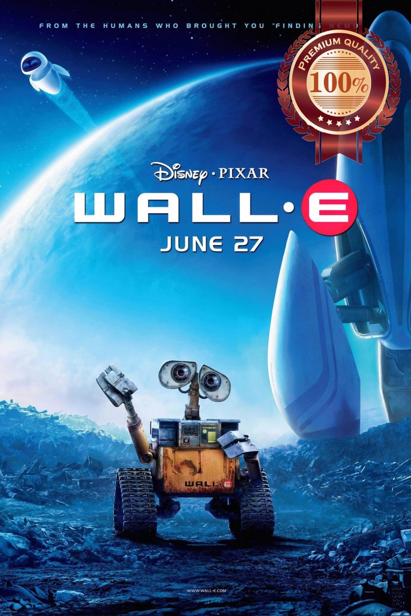 Wall E Poster Sci Fi Film Wall E Robot Eve Diamant Schilderen Art