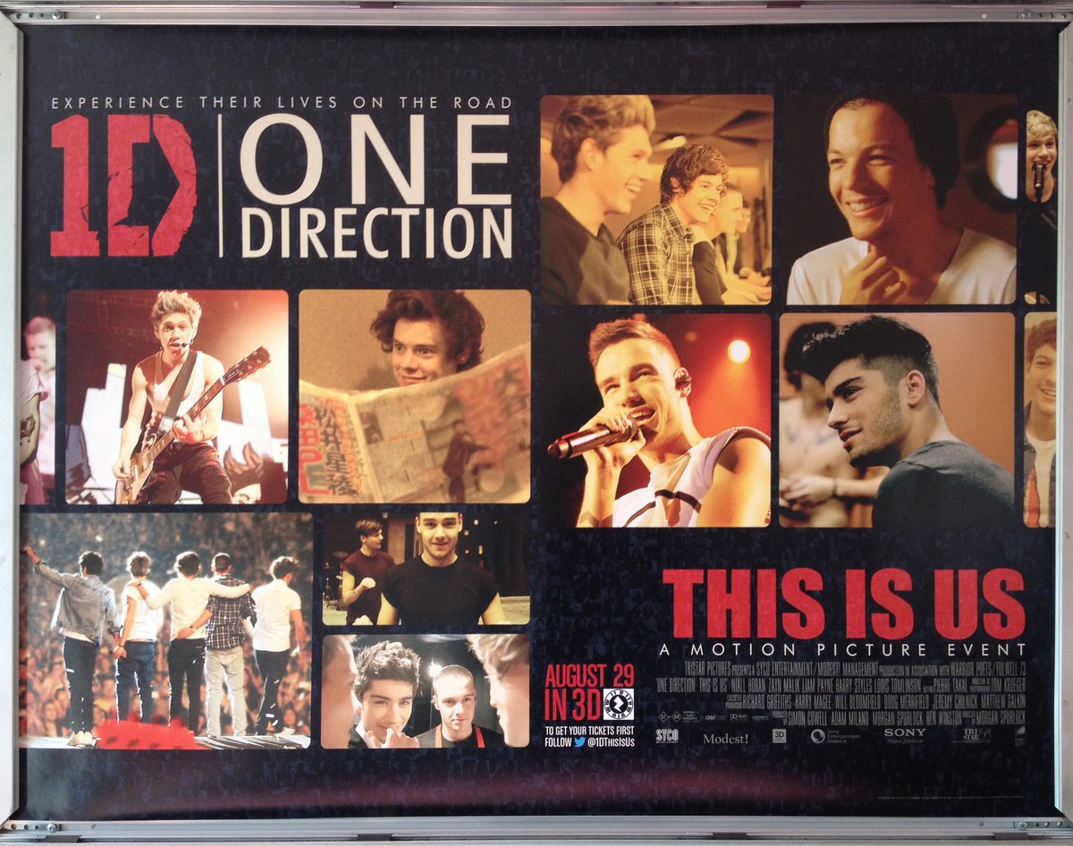 One Direction Poster 2013 One Direction: This Is Us (PG) 2013 CeX
