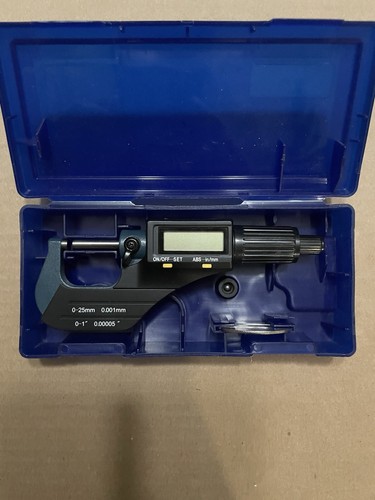 0-25 mm Digital Outside Micrometer 0.001 mm Electronic Micrometers ...