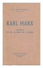 OVERBERGH, CYRILLE VAN Karl Marx : Critique De Sa Guerre Des Classes ...