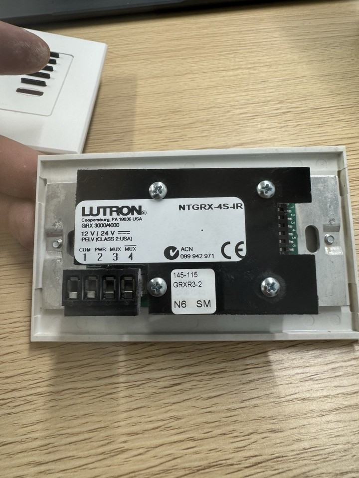 Lutron NTGRX-4S-IR Keypad | eBay UK