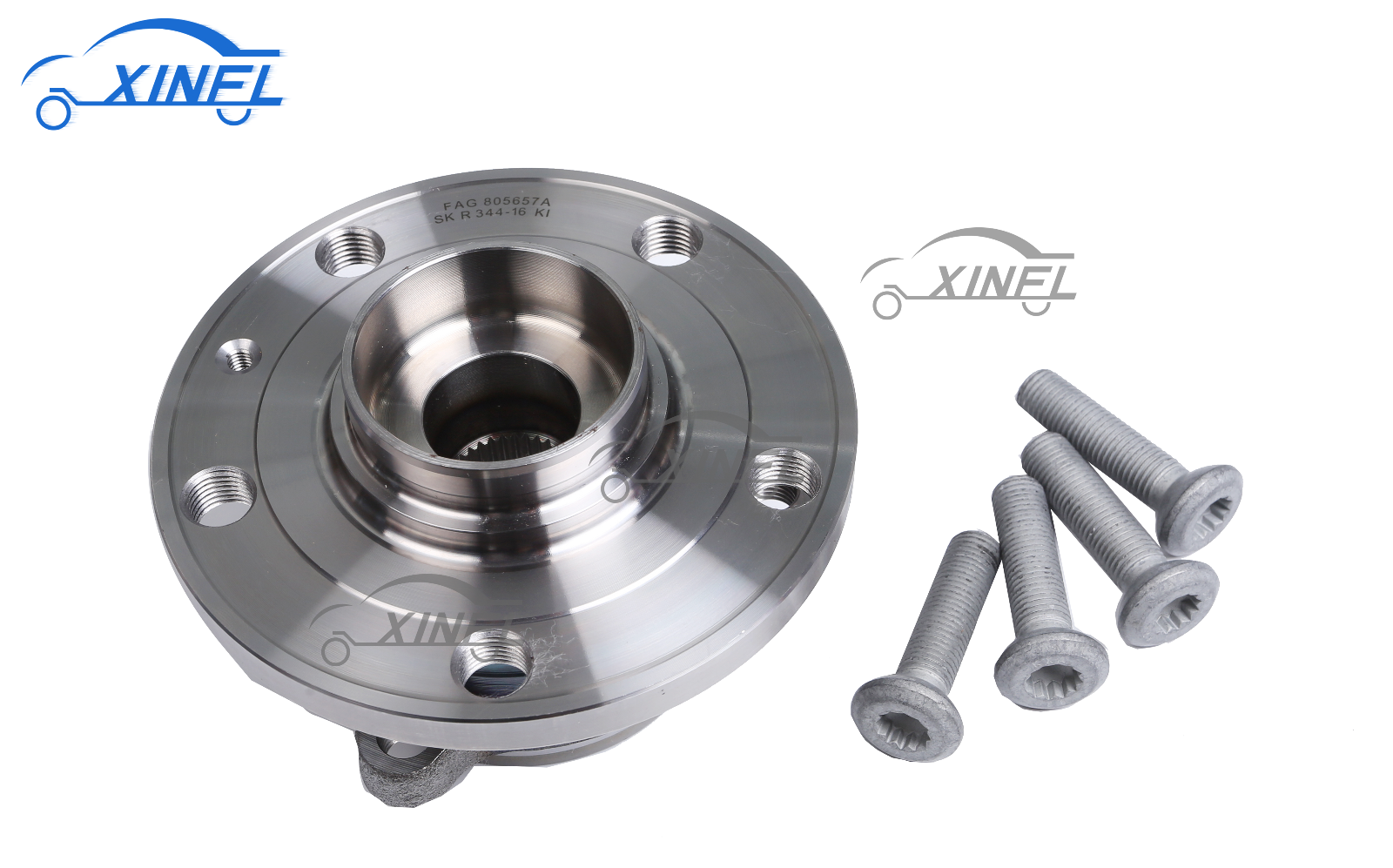 FAG Turbo Cartridge Front Wheel Bearing Kit Assembly Hub 1K0407621 VW ...