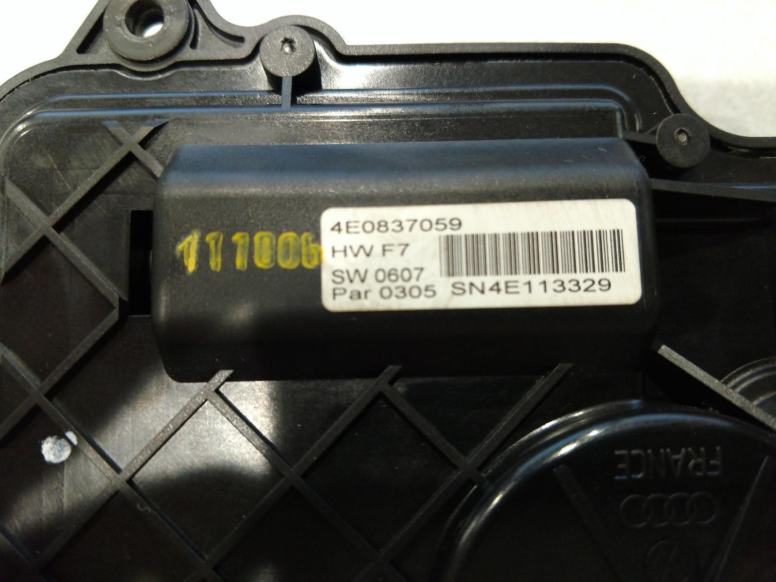 07 08 09 AUDI S8 LEFT FRONT SOFT CLOSE DRIVE UNIT 4E0837059 | eBay