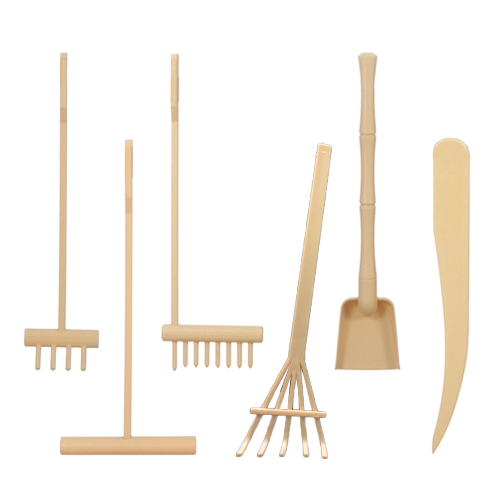 6pcs Pushing Sand Pen Three Rakes Painting Zen Garden Tool Set Durable ...