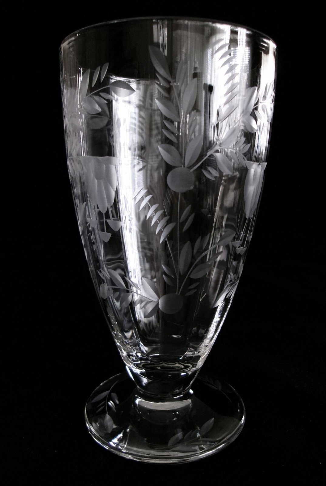 Libbey Rock Sharpe Pattern 2011-1 Circa 1937 Iced Tea Goblets Etched ...
