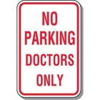 No Parking Doctors Only Sign | eBay