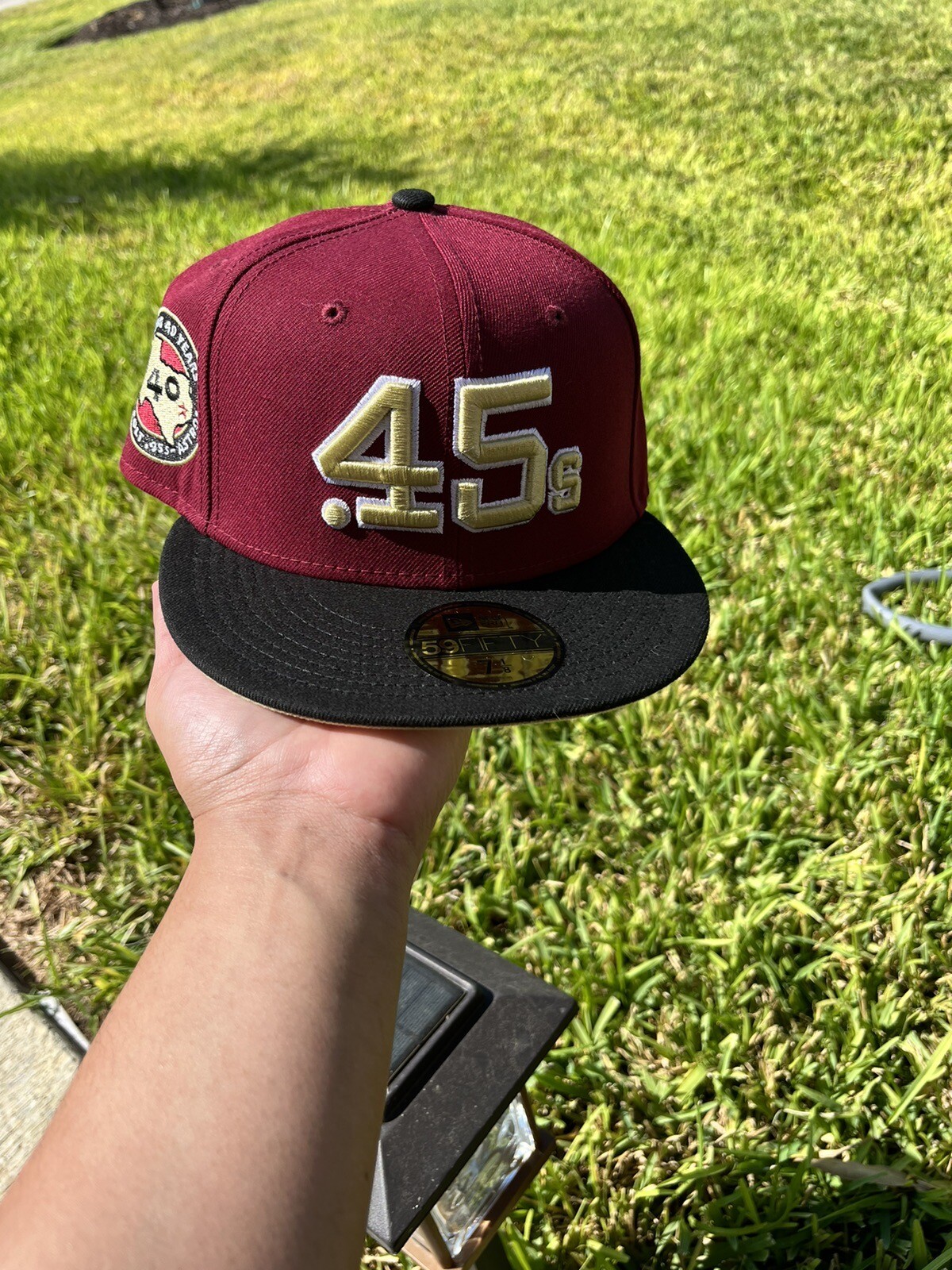 Exclusive New Era Houston Astros MLB Colt 45 Hat 7 1/8 Gold Bottom Uv ...