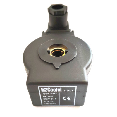 Castel Type HM3 Solenoid Valve Coil 24V 20W New KD | eBay