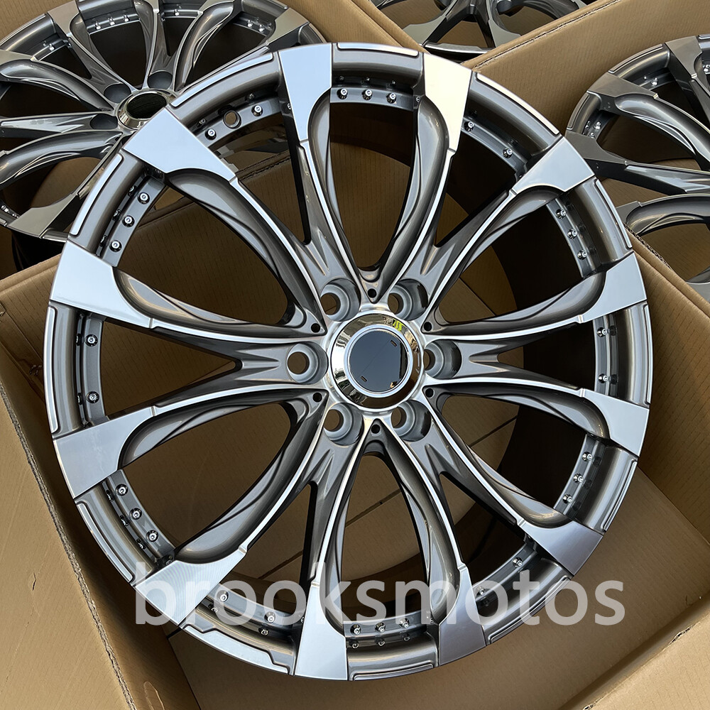 22" W Style Gray Forged Wheels Rim Fit for Lexus GX460 GX470 | 22x9 ...