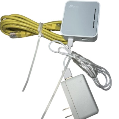 TP-Link AC750 Wireless Portable Nano Travel Router (TL-WR902AC) + Cords ...