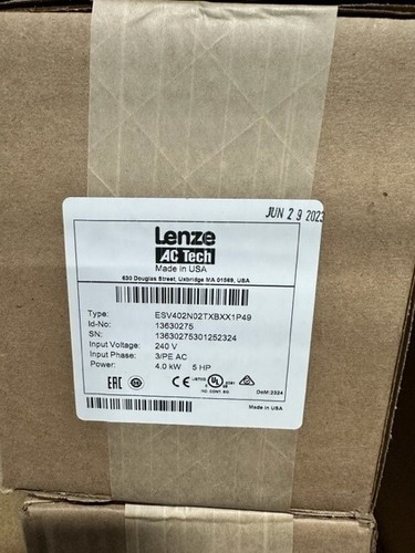 ESV402N02TXB AC TECH LENZE SMV SERIES FREQUENCY INVERTERS | eBay