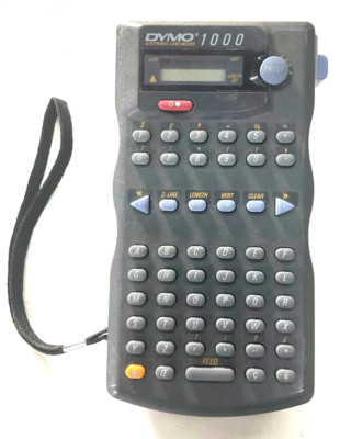 DYMO 1000 PORTABLE HANDHELD BATTERY OPERATED LABEL MAKER | eBay