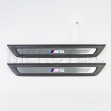 BMW Genuine LED Illuminated Front Door Sill Cover Strips Protectors ...