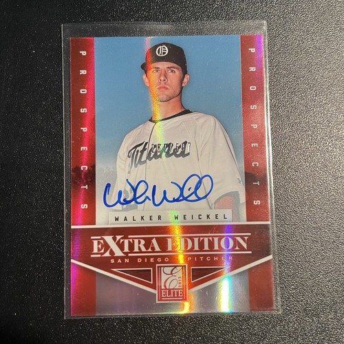 2012 Elite Extra Edition #129 Walker Weickel Auto /597 Padres | eBay