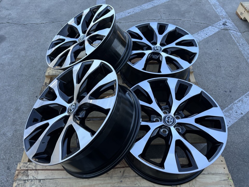 20 TOYOTA GRAND HIGHLANDER Wheels Rims Platinum Limited XSE Factory OEM ...