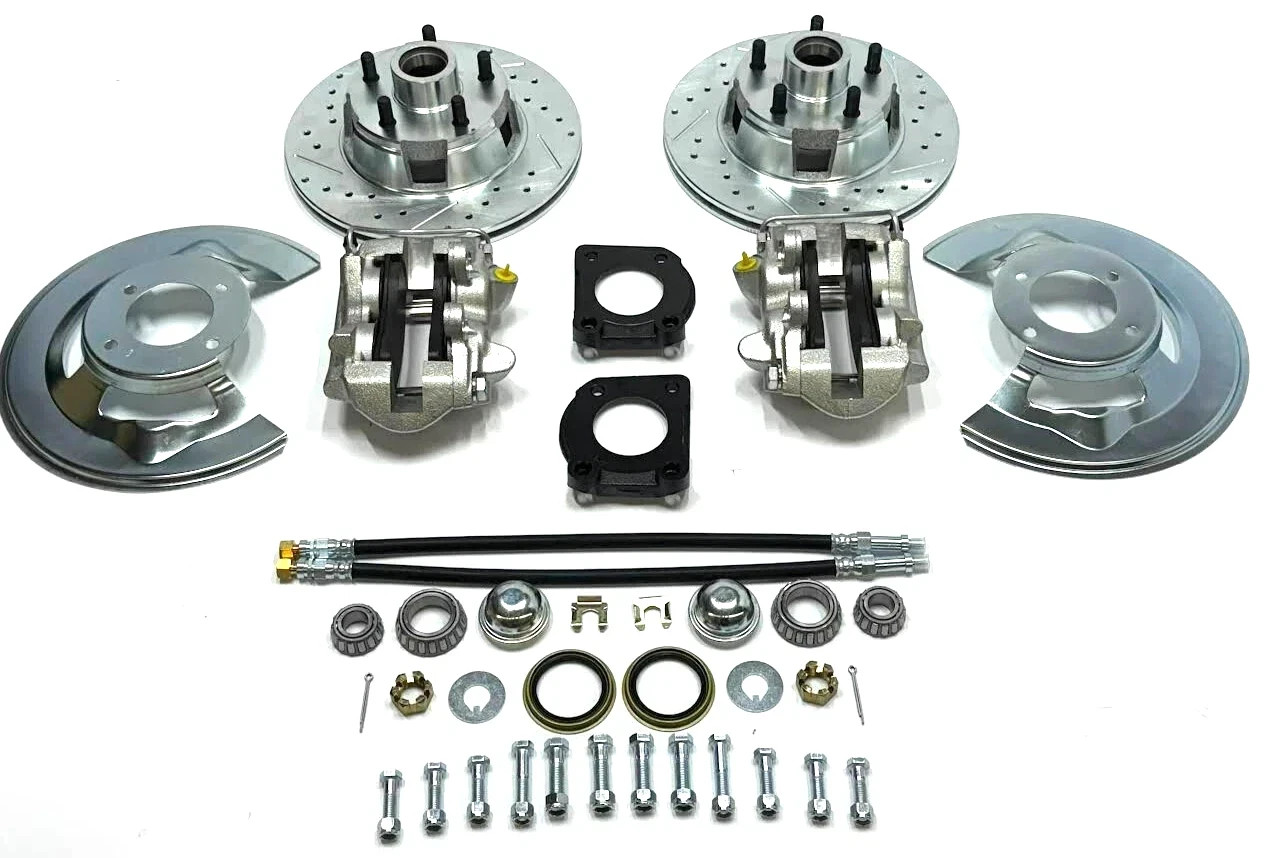 1964-1969 Ford Ranchero Torino Front Disc Brake Conversion Kit 4 Piston ...