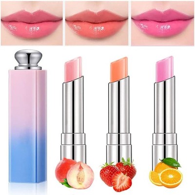 3 Pcs Colour Changing Lipstick Set, PH Adjusting Crystal Lipstick | eBay UK