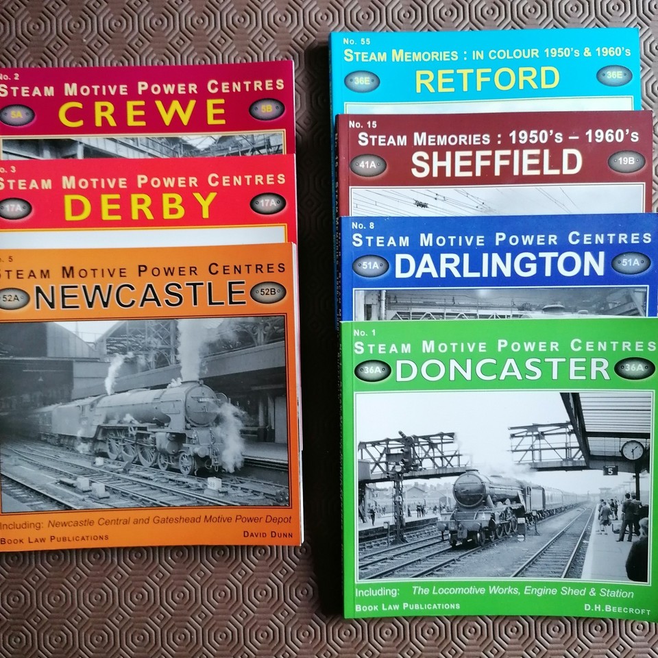 British steam railway books from the 1950's and 1960's by Booklaw ...