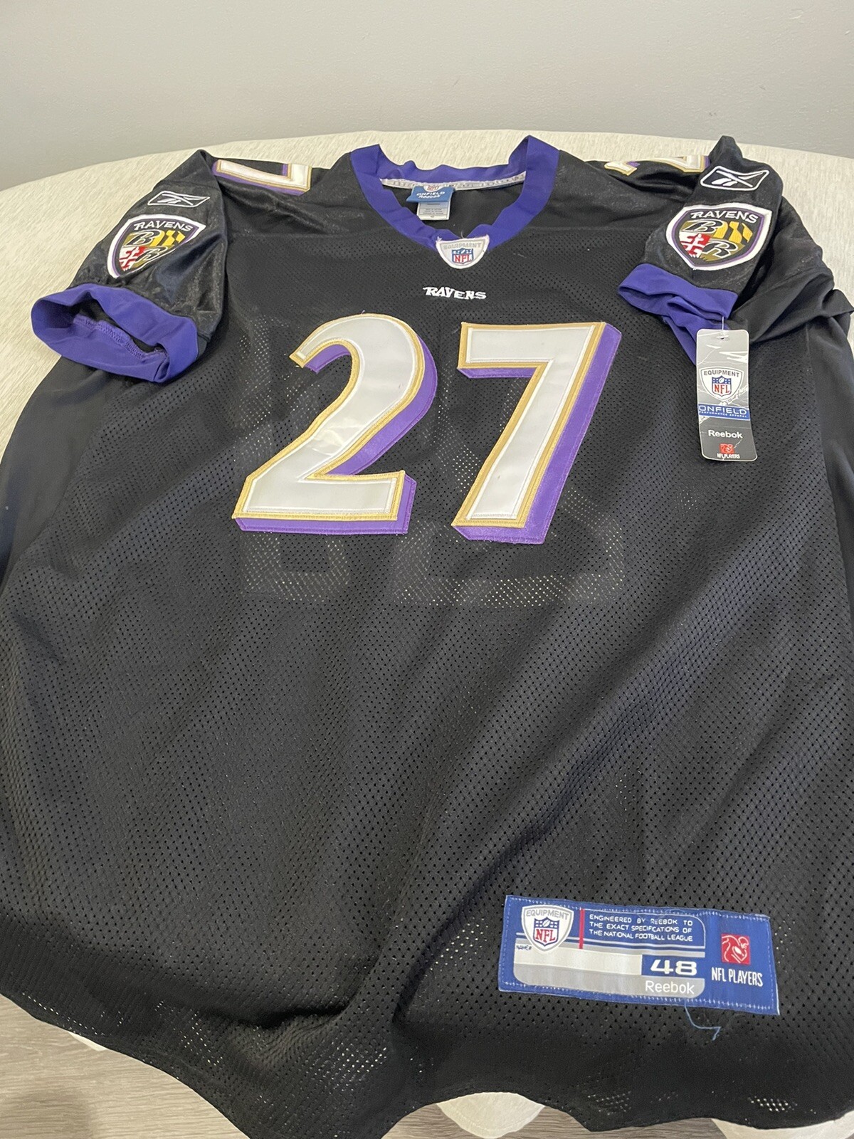 Vintage Baltimore Ravens Ray Rice #27 Onfield NFL Football Stitched ...
