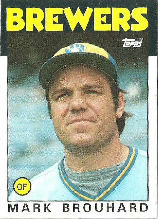 MARK BROUHARD MILWAUKEE BREWERS #473 - TOPPS NM-MT 1986 | eBay